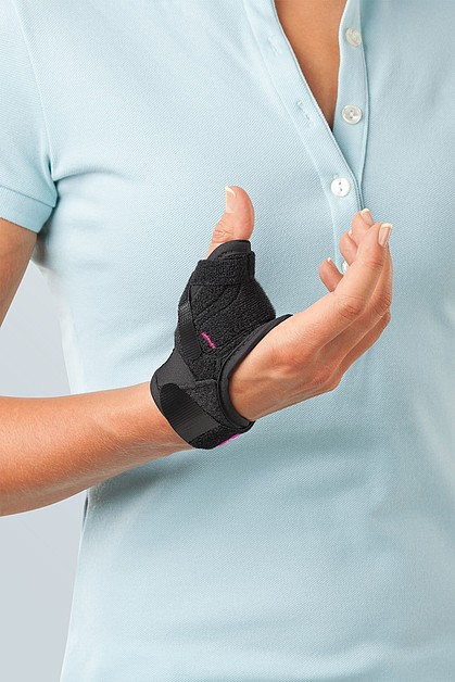Rhizomed soft splint for immobilisation of the thumb from medi